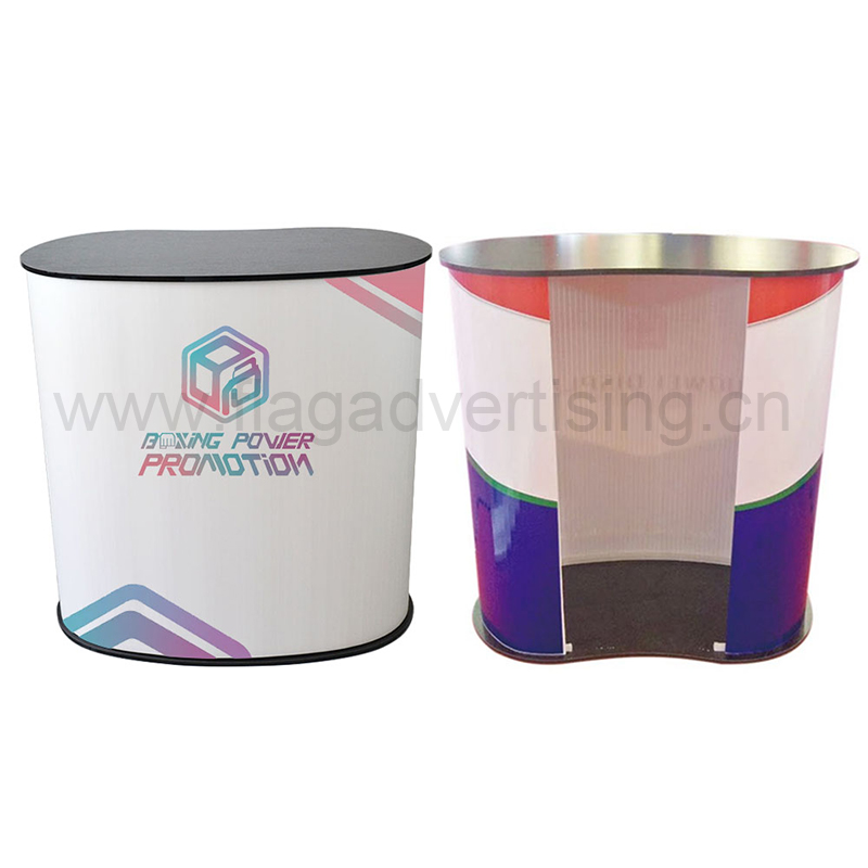 Portable Corflute PRO Display Table for Trade Shows