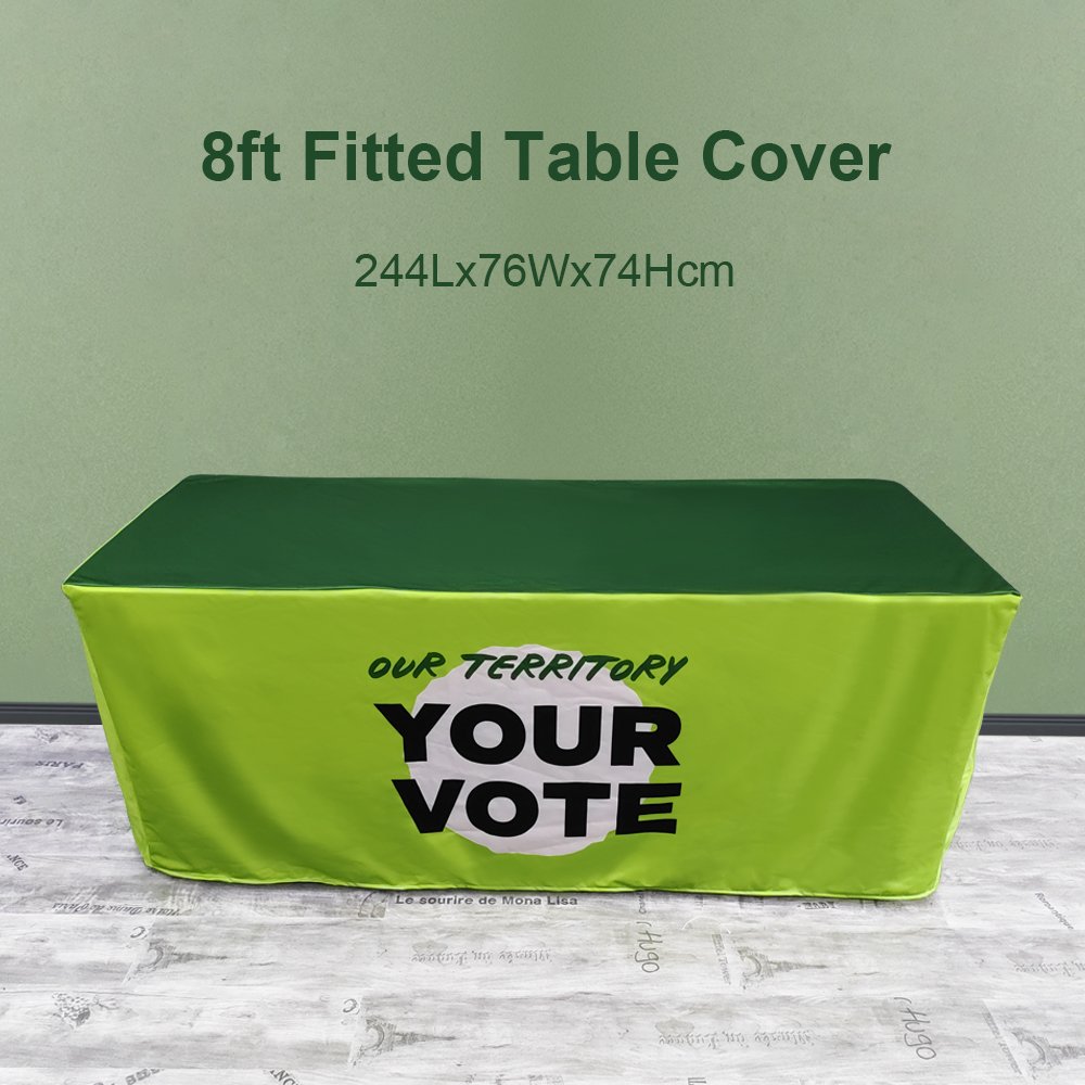 8ft Fitted Table Cover
