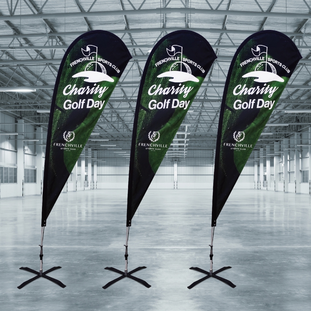 Teardrop Flag – Eye-Catching Display for Outdoor & Indoor Events